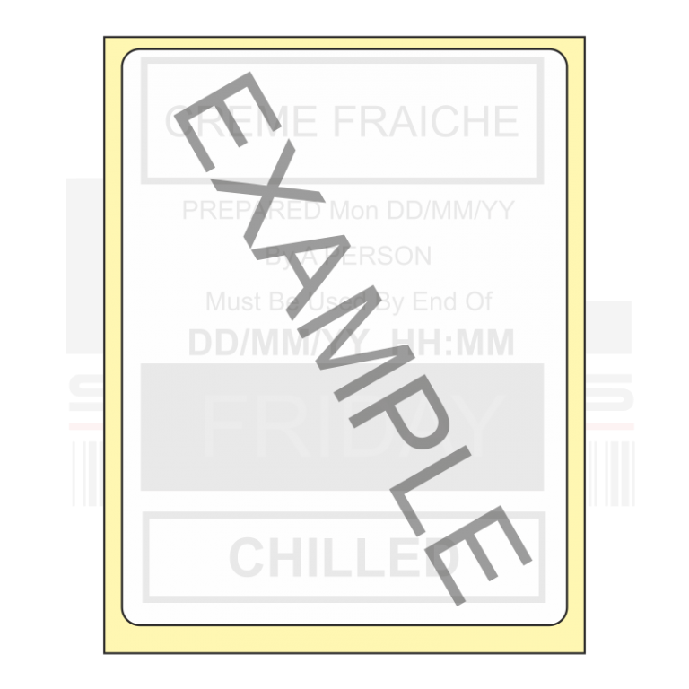 Food Rotation Labels (peelable) - Right Label Solutions